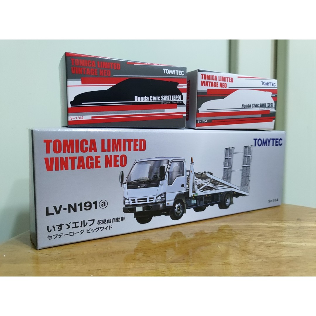 全新 TOMYTEC Tomica Limited Vintage NEO LV-N191a + SiR II (EF9), 興趣及遊戲, 玩具 & 遊戲類 - Carousell