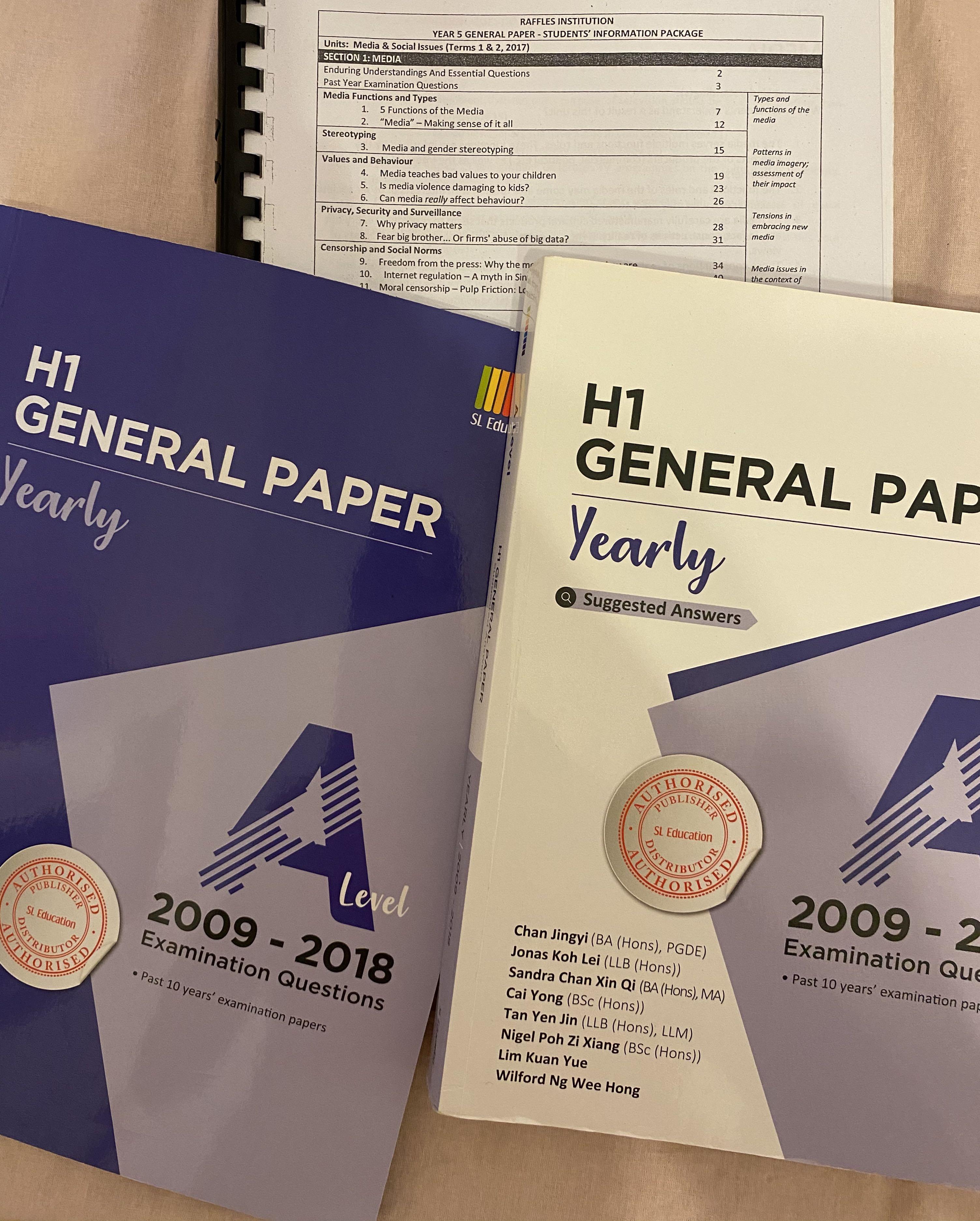 A LEVEL GP TYS PAPERS & ANSWERS + FREE GP NOTES, Hobbies & Toys, Books ...