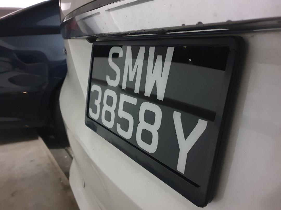 Acrylic Number Plates, Car Accessories, Car Plates on Carousell