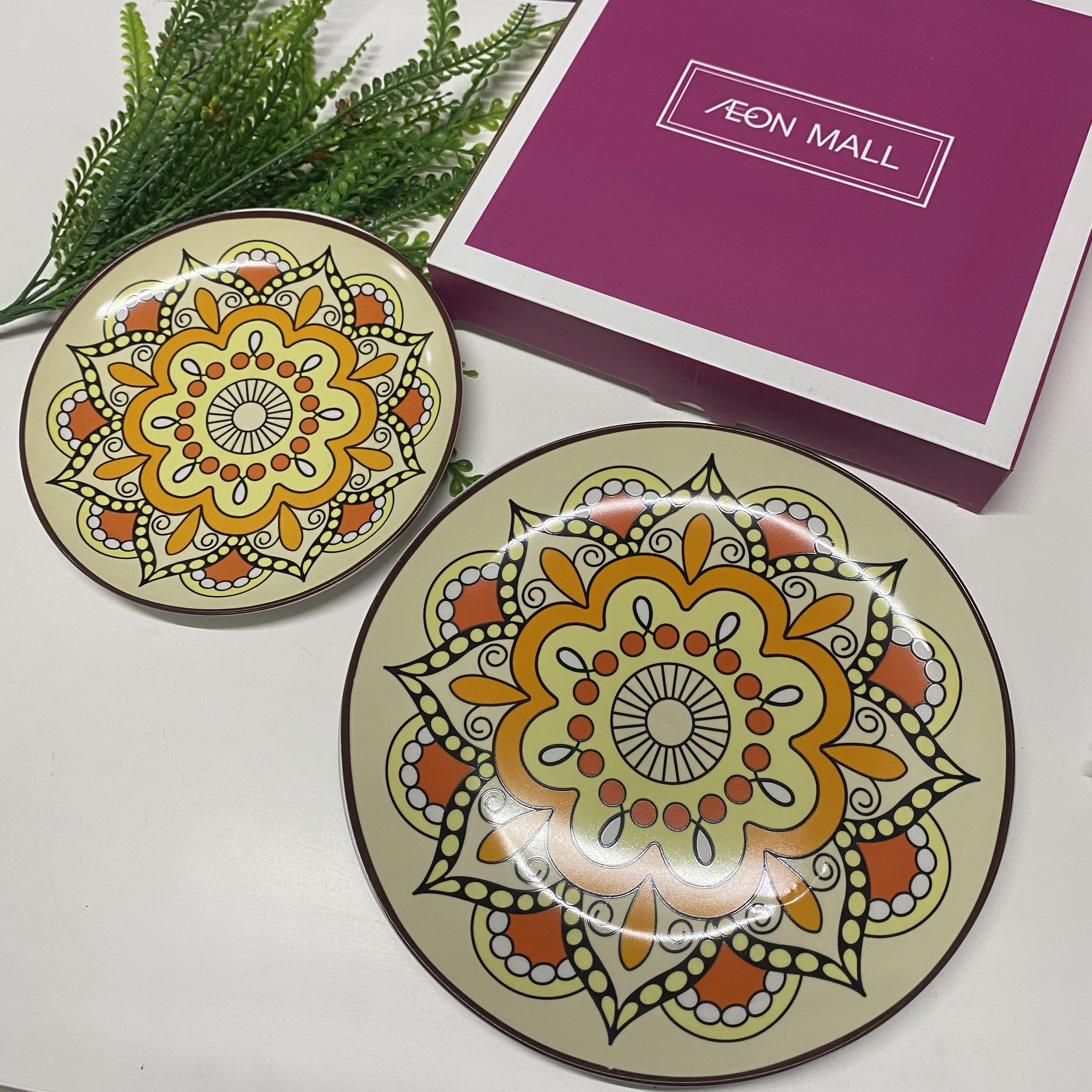 AEON vintage plate come with box , Furniture & Home Living, Kitchenware ...