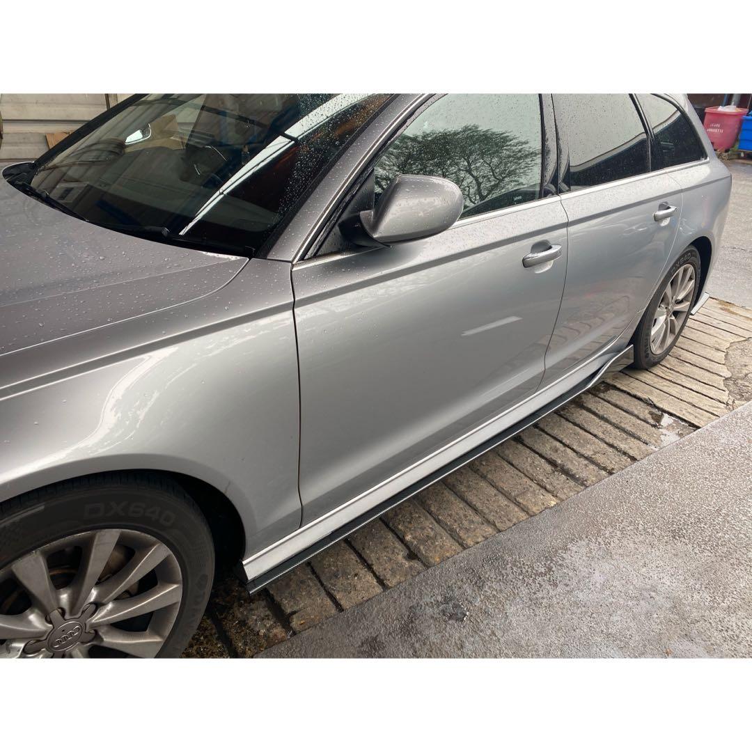 AUDI A6 UNIVERSAL FRONT LIP AND SIDE SKIRT, Car Accessories ...