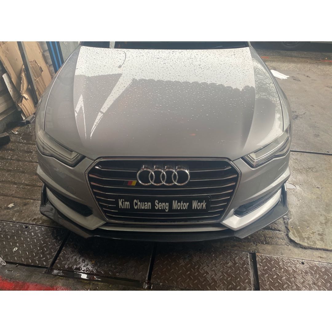 AUDI A6 UNIVERSAL FRONT LIP AND SIDE SKIRT, Car Accessories ...