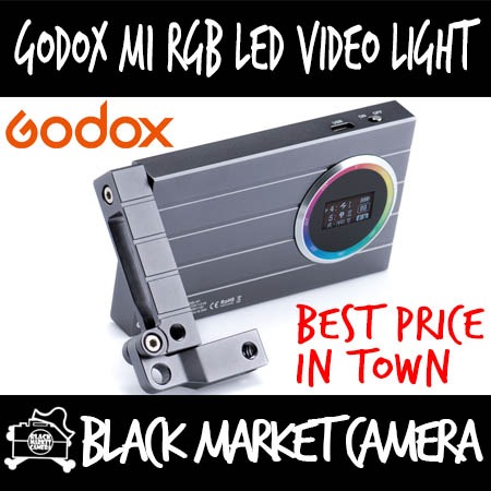 [BMC] Godox M1 RGB / WL4B Magnetic Waterproof LED Portable On-Camera ...