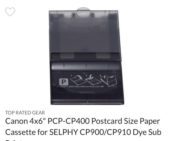 Canon selphy Paper Cassette, Computers & Tech, Printers, Scanners ...