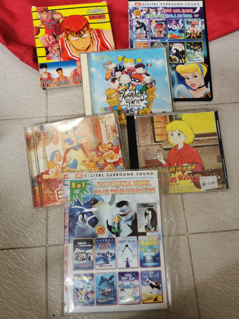 Cartoon vcd dvd, Music & Media, CDs, DVDs & Other Media on Carousell