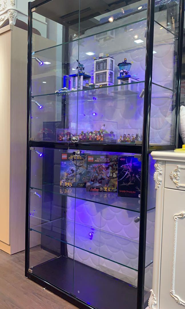 Customized Glass cabinet # LEGO # STATUE # CRYSTALS# Branded Bag ...