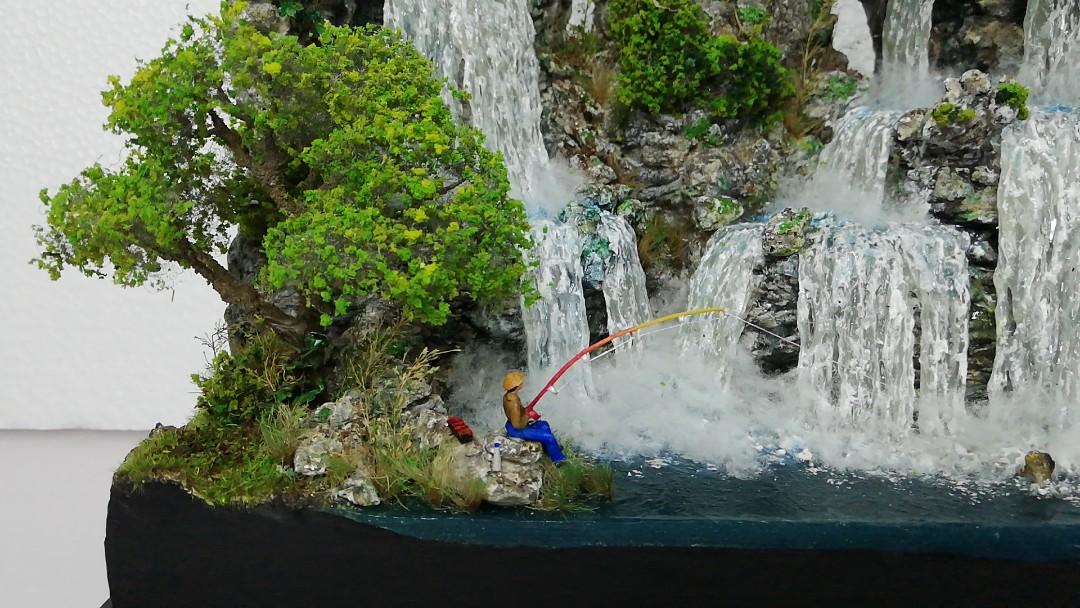 Waterfall Diorama