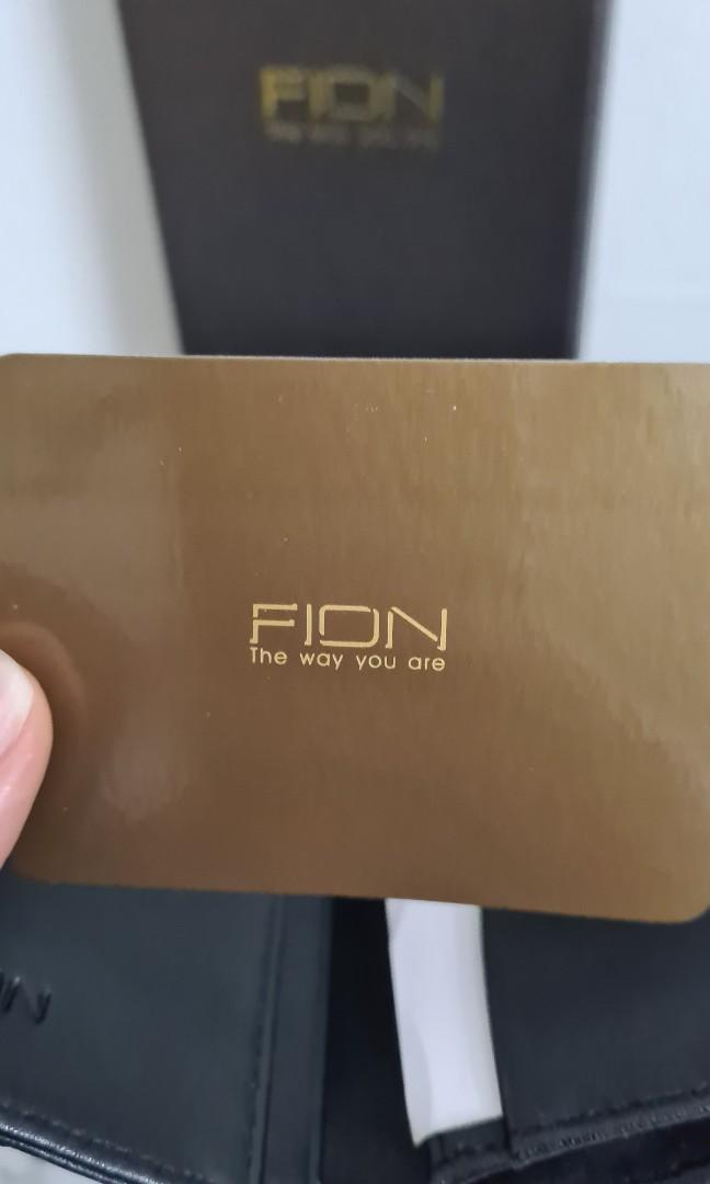 FION long black wallet, Luxury, Bags & Wallets on Carousell