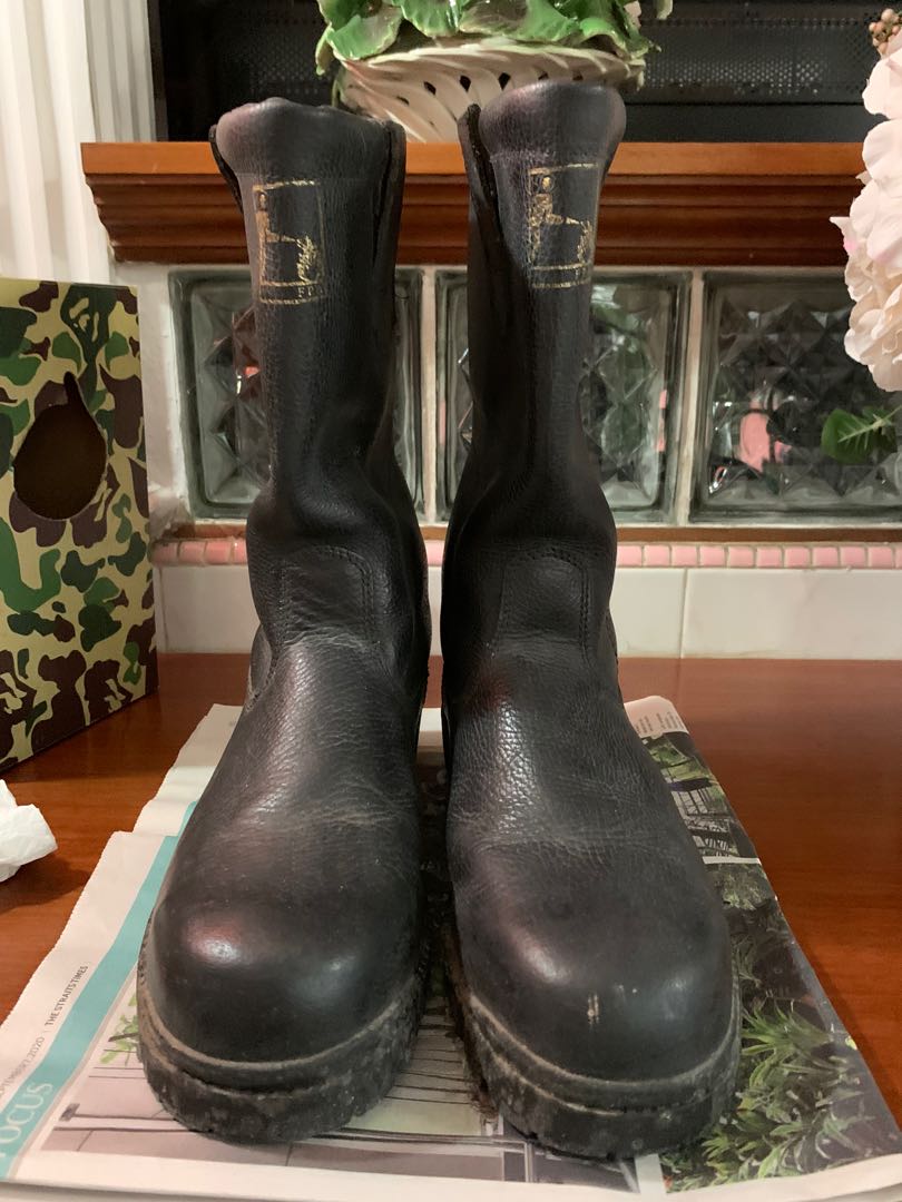 Firefighter Boots, Men's Fashion, Footwear, Boots on Carousell