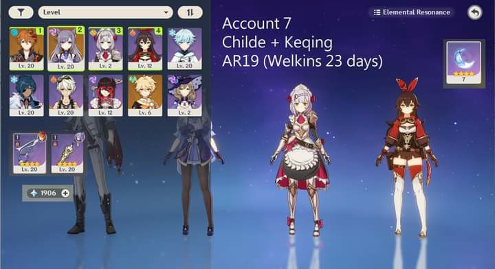 Genshin Impact Childe,Keqing, Video Gaming, Video Games, Xbox on Carousell