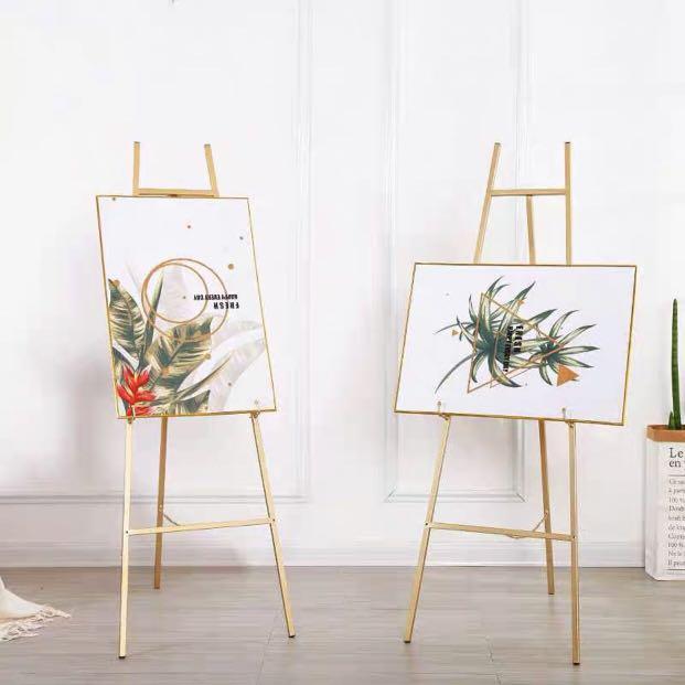 Gold Easel Stand- Wedding signage / wedding stand/ wedding decor ...