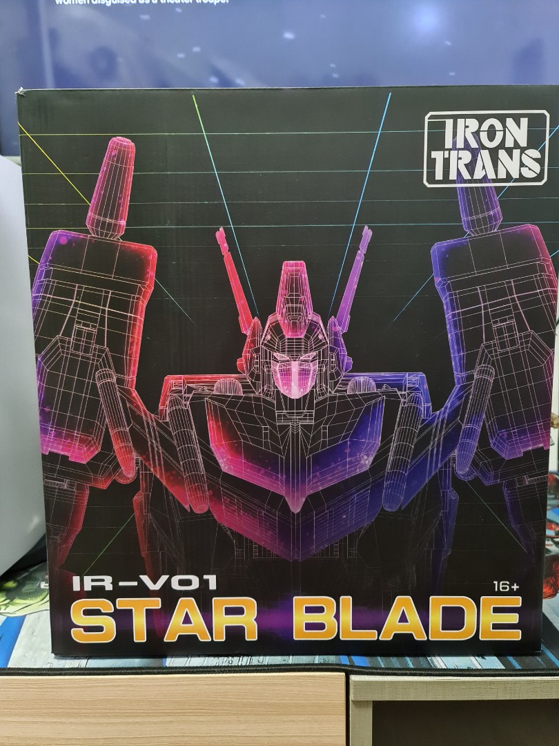 Irontrans IR-V01 star blade/ star saber, Hobbies & Toys, Toys & Games ...