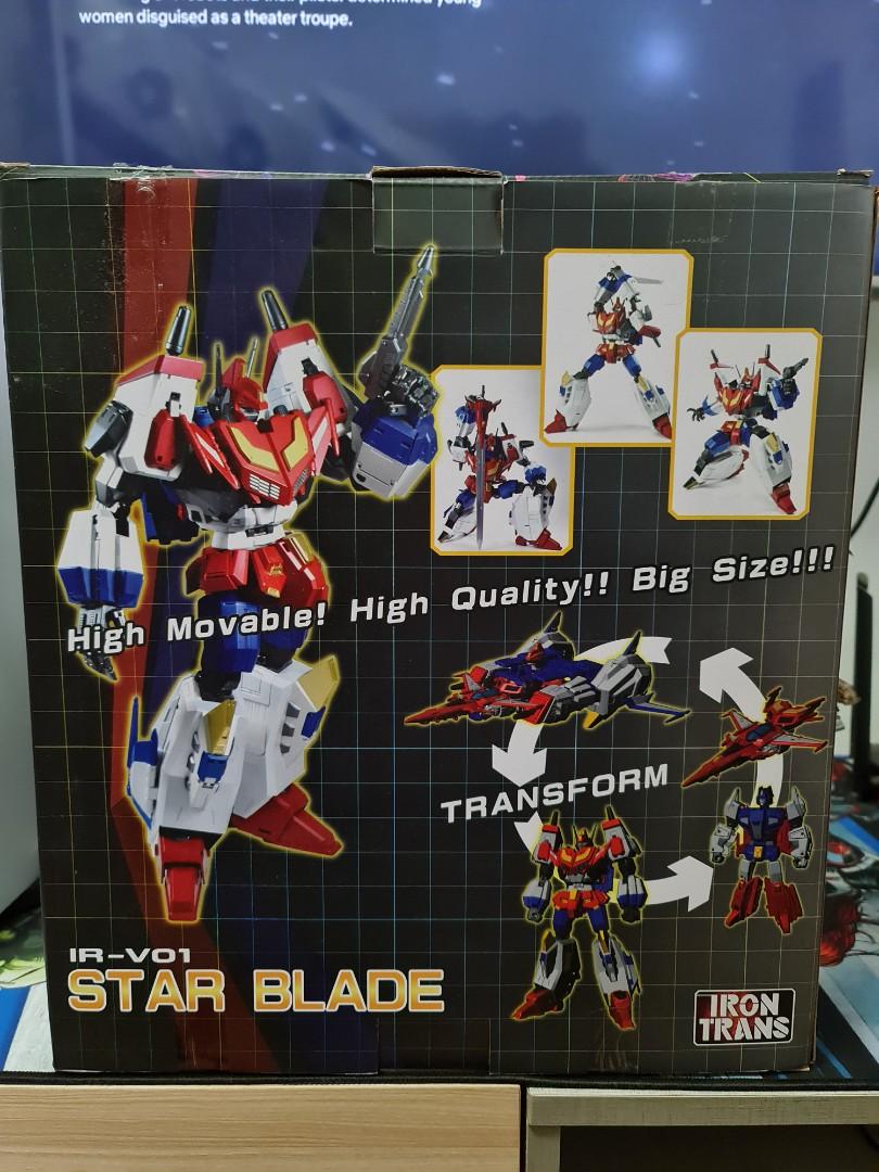 Irontrans IR-V01 star blade/ star saber, Hobbies & Toys, Toys & Games ...