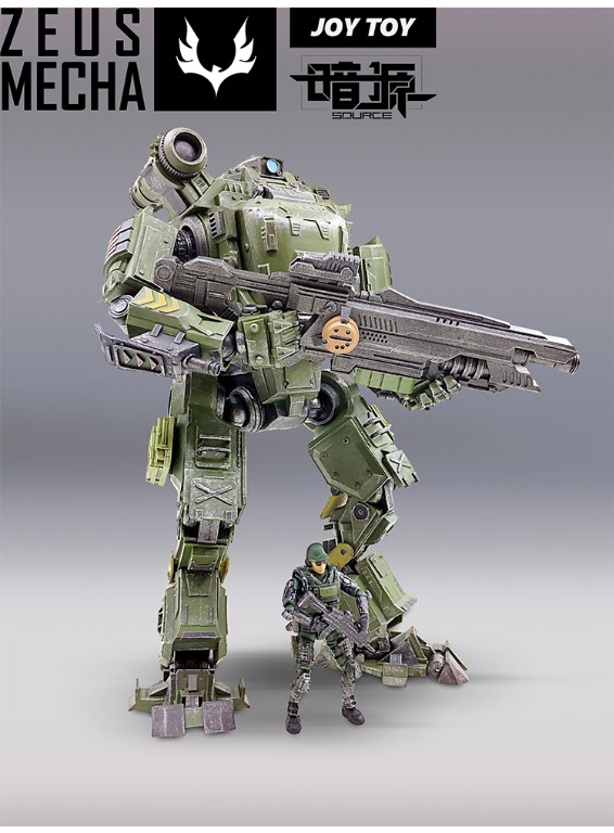 JOY TOY 1:27 Military THE ZEUS MECHA Model Block Toys Collection ...