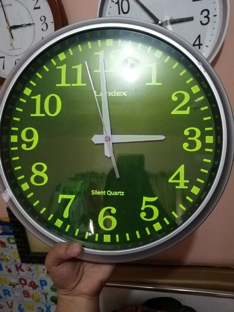 Landex wall clock, Furniture & Home Living, Home Improvement ...