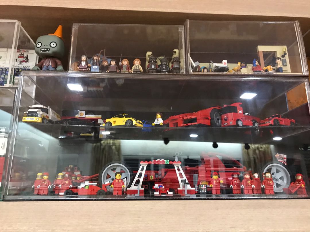 LEGO Ferrari custom display, Hobbies & Toys, Toys & Games on Carousell