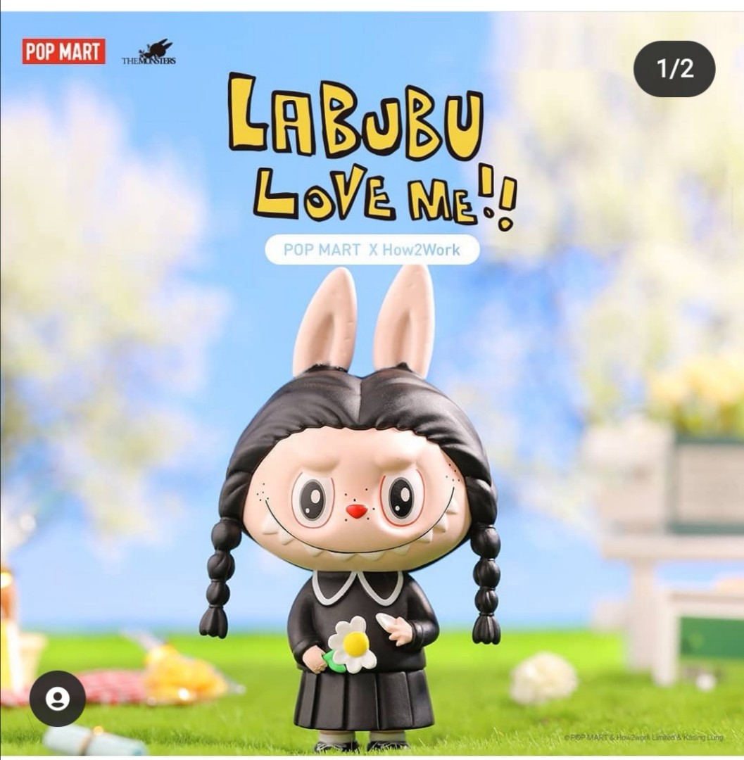Limited edition popmart labubu love me, Hobbies & Toys, Toys & Games on ...