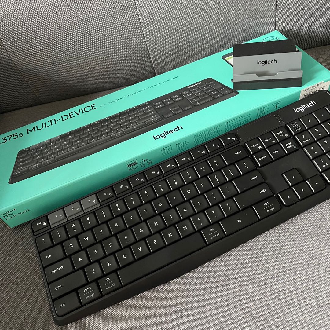 Logitech K375S Wireless Keyboard, Computers & Tech, Parts & Accessories ...