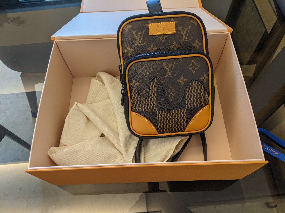 Louis Vuitton Nigo Amazone Sling Bag LV Nigo N40379, Luxury, Bags ...