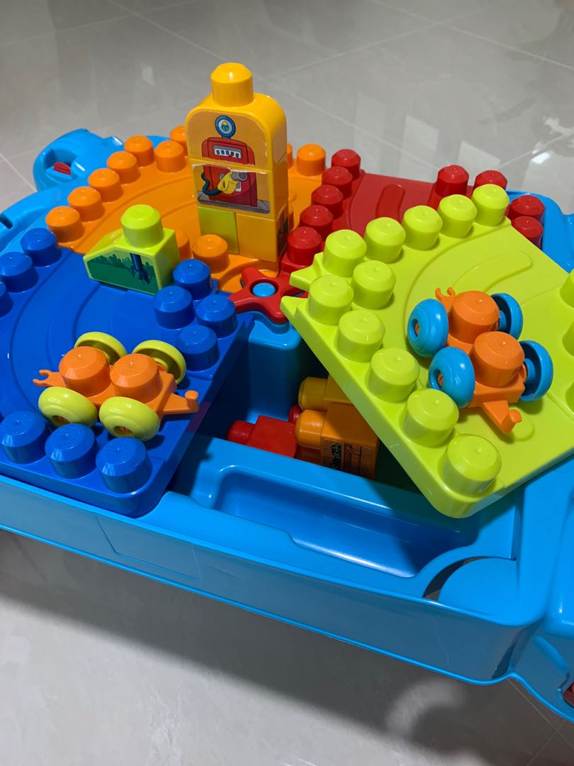 Mega blocks build and learn table, Babies & Kids, Baby Nursery & Kids ...