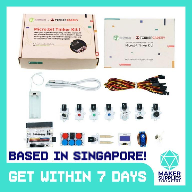 micro:bit Tinker Kit (without BBC micro:bit) Tinkercademy TinkerTanker ...