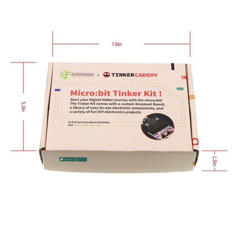 micro:bit Tinker Kit (without BBC micro:bit) Tinkercademy TinkerTanker ...