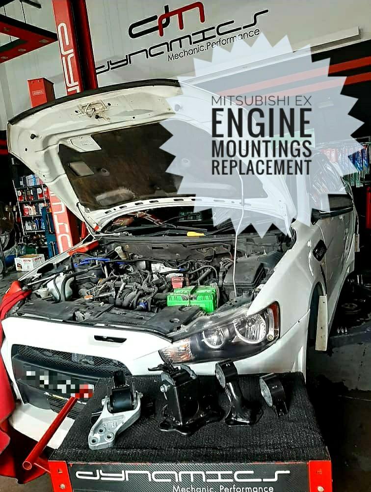 Mitsubishi EX CY2/CY4 & Lancer CS3 : Engine Mountings Replacement, Car ...