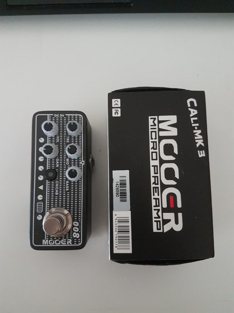 Mooer Micro Preamp Cali MK 3, Hobbies & Toys, Music & Media, Music ...