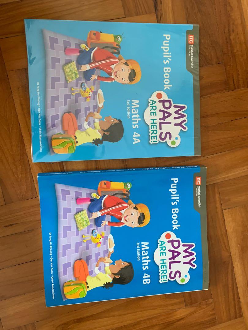 MY PALS ARE HERE 4A 4B Math textbook, Books & Stationery, Textbooks ...