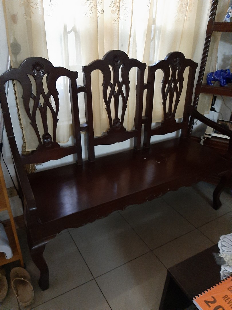 Narra Sala Set, Furniture & Home Living, Furniture, Sofas on Carousell