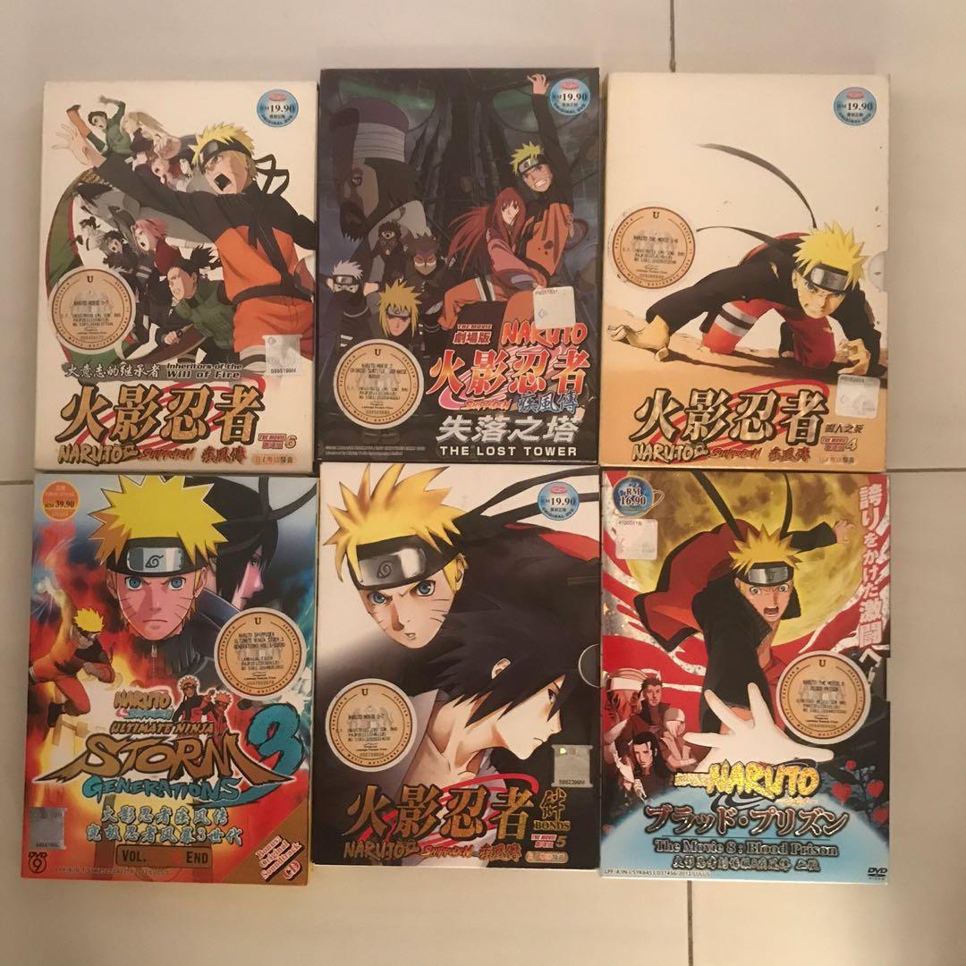 Naruto Shippuden DVD lot of 6, Hobbies & Toys, Music & Media, CDs ...