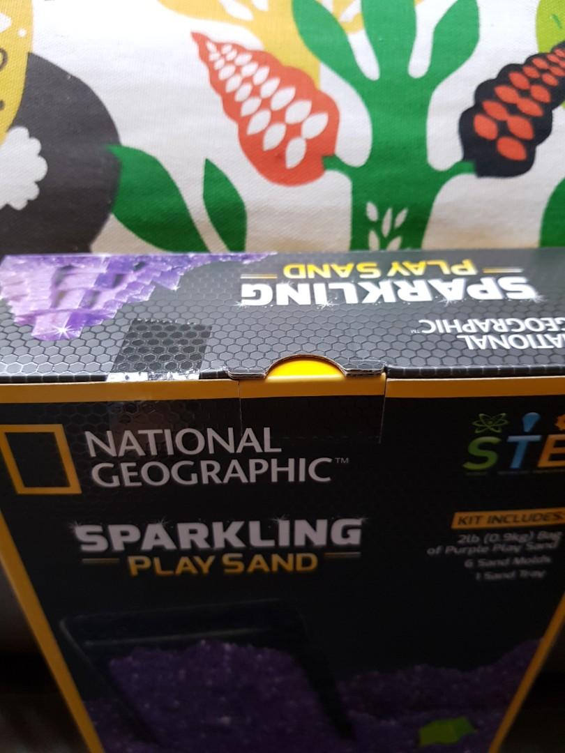 National Geo sparkling play sand, Babies & Kids, Infant Playtime on ...