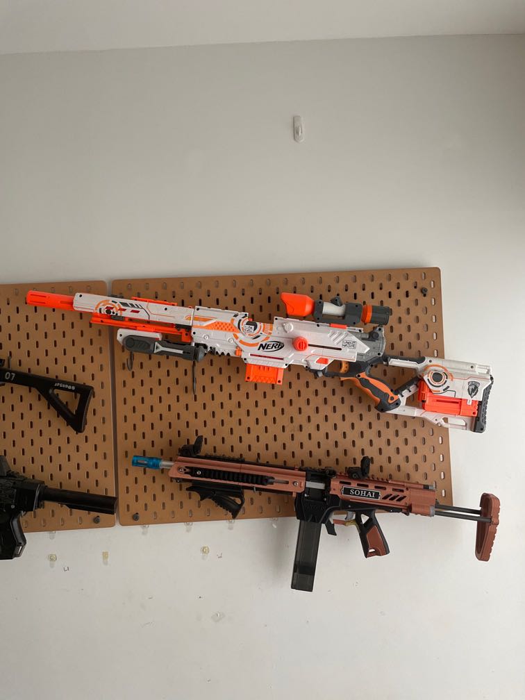 nerf whiteout longstrike, Hobbies & Toys, Toys & Games on Carousell
