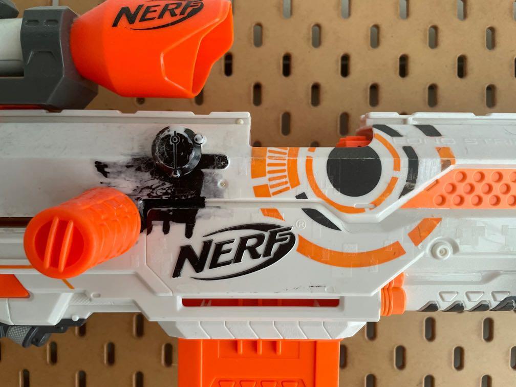 nerf whiteout longstrike, Hobbies & Toys, Toys & Games on Carousell