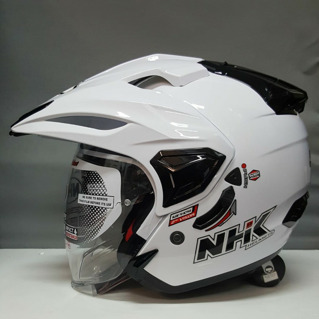 NHK Helmet, Motorcycles, Motorcycle Apparel on Carousell