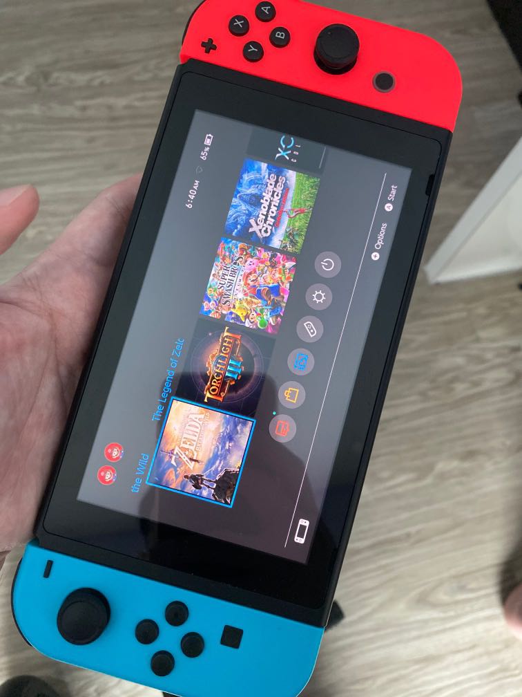 Nitendo switch gen 1 ( hard mod), Video Gaming, Video Game Consoles ...