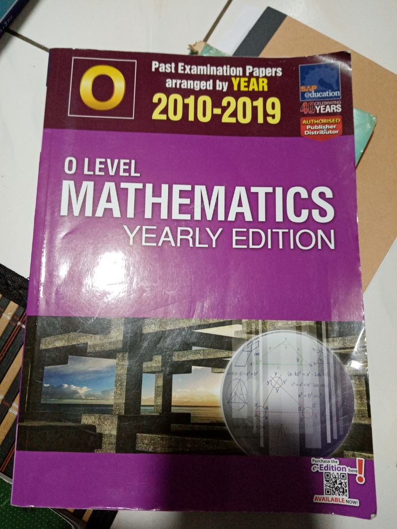 O level Mathematics Yearly Edition, Hobbies & Toys, Books & Magazines, Assessment Books on Carousell