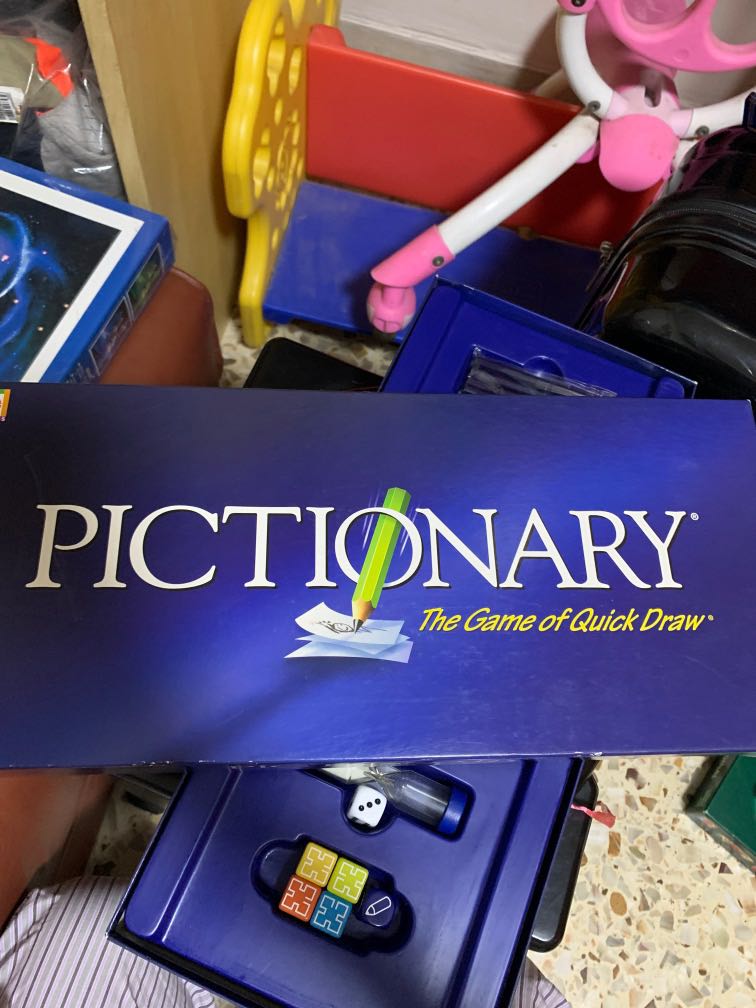 Pictionary board games, Hobbies & Toys, Toys & Games on Carousell