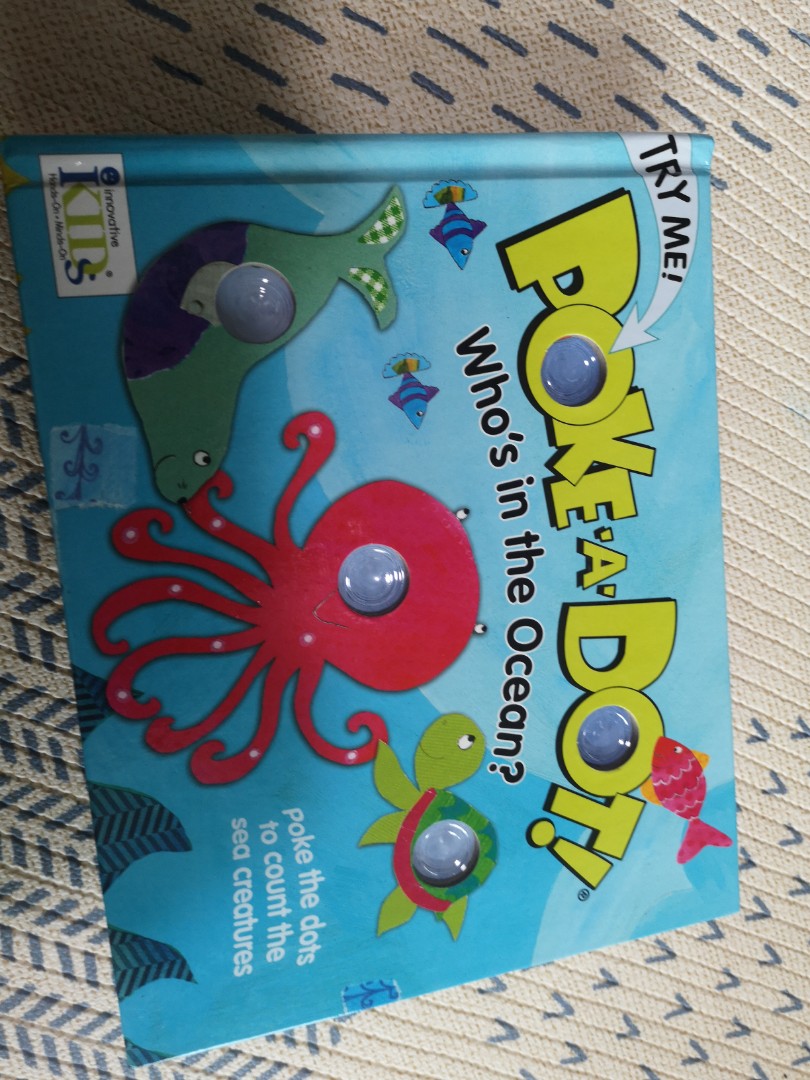 Pot a dot interactive book, Hobbies & Toys, Books & Magazines, Children ...