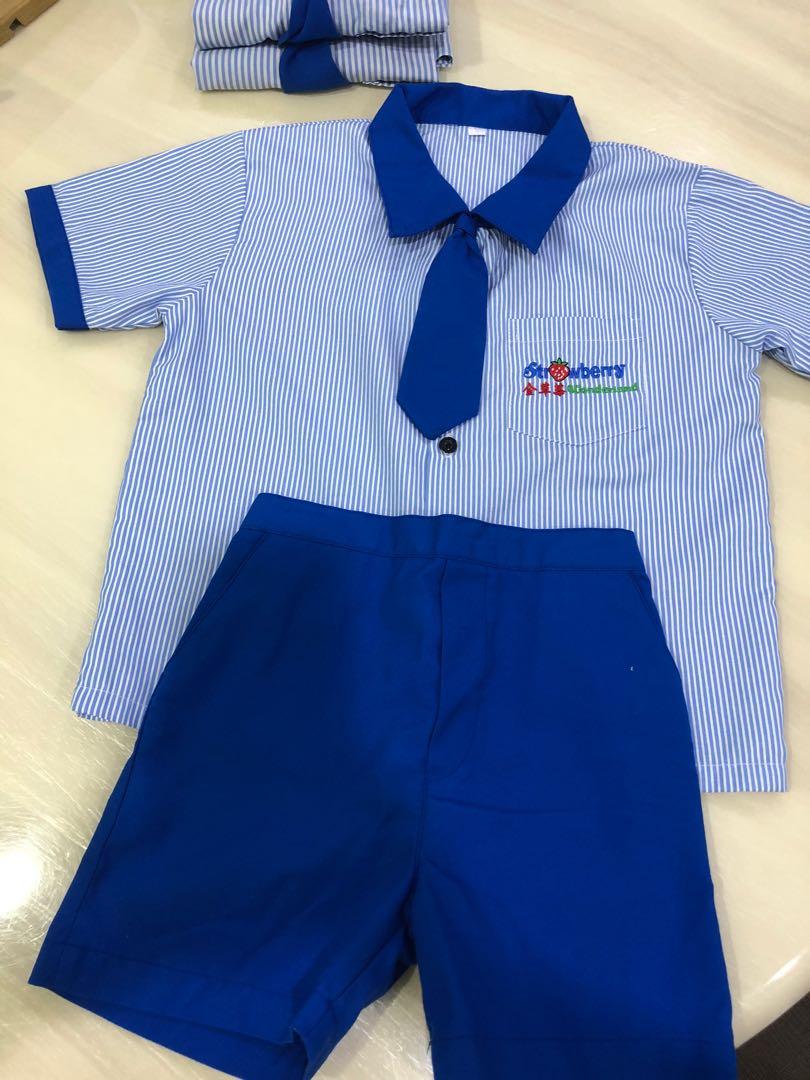 Preschool Uniform (Strawberry Wonderland kindergarten) 3 sets, Babies ...