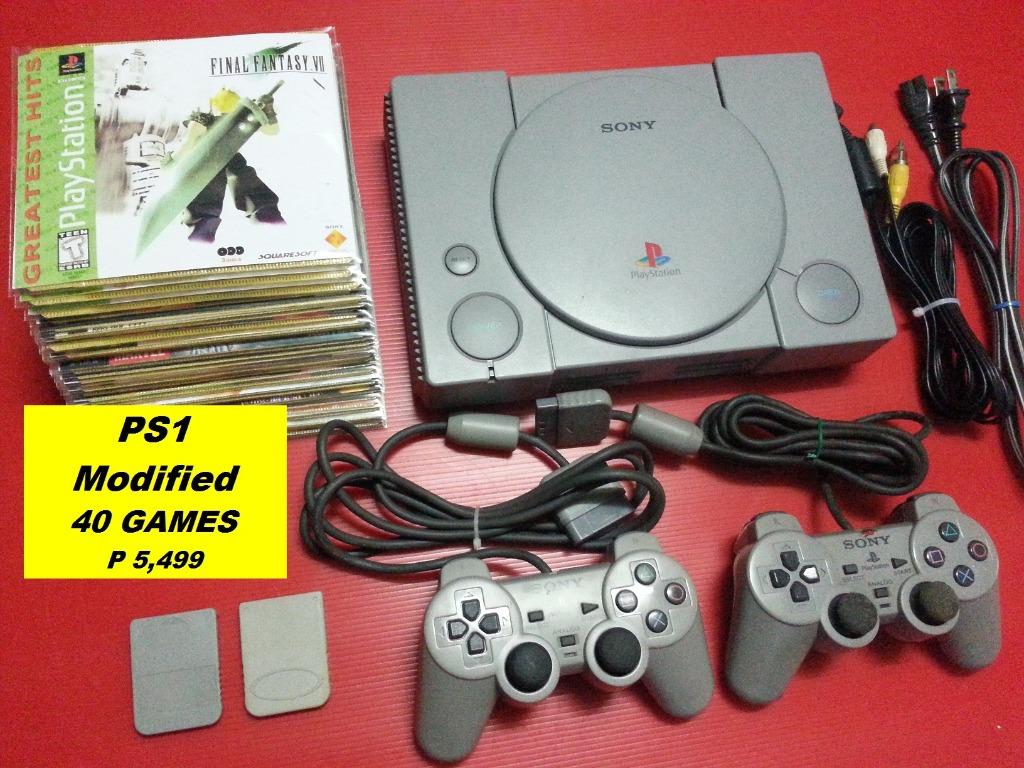 PS1 FAT, Video Gaming, Video Game Consoles, PlayStation on Carousell