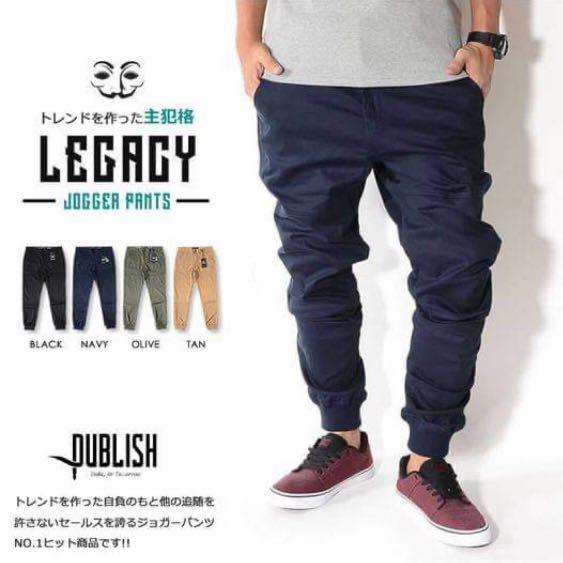 (預訂）黑五限定：美國元祖PUBLISH BRAND LEGACY JOGGER, 男裝, 褲＆半截裙, 運動褲 - Carousell