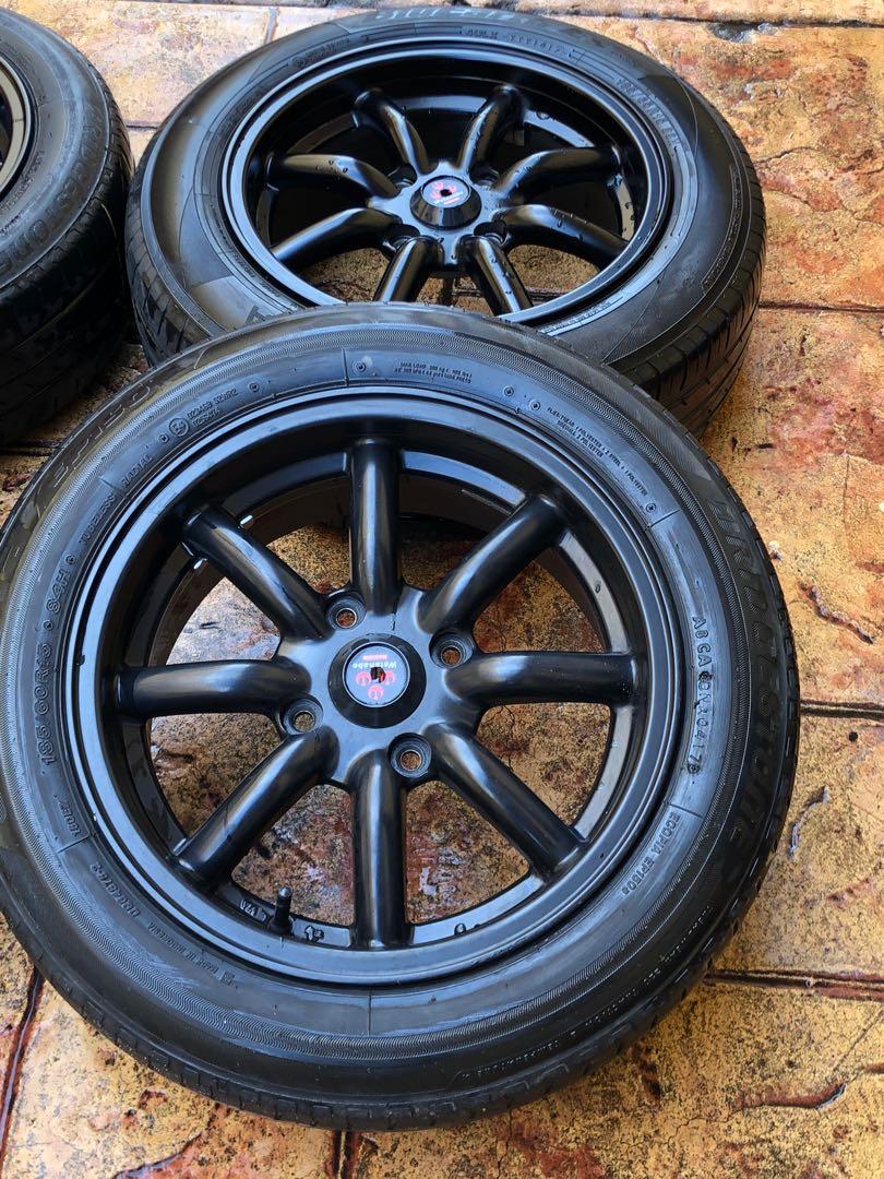 Rim Watanabe 15 PCD114, Auto Accessories on Carousell