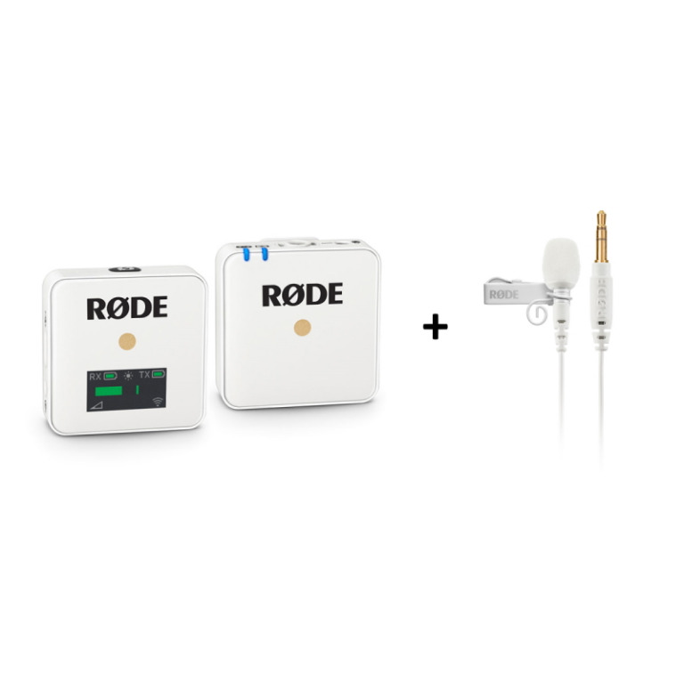 Rode Wireless GO + Rode Lavalier GO Compact Microphone System (Black or ...