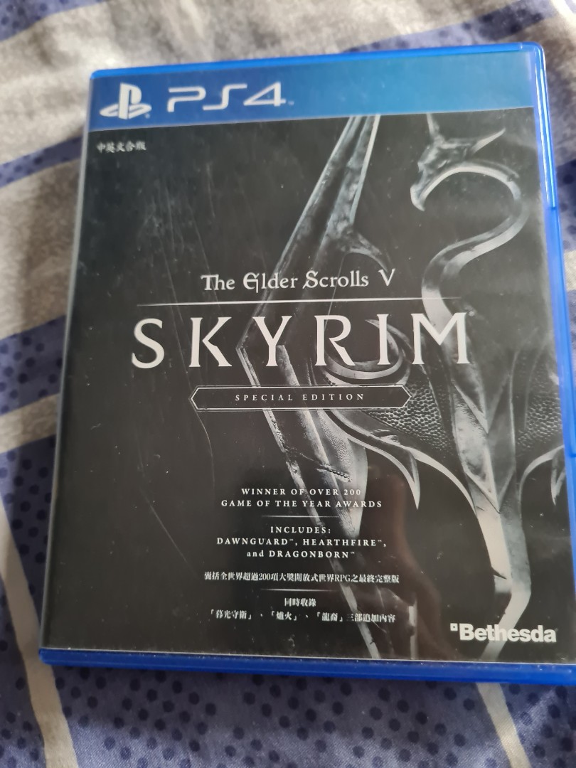 Skyrim The elder scrolls V, Video Gaming, Video Games, PlayStation on ...