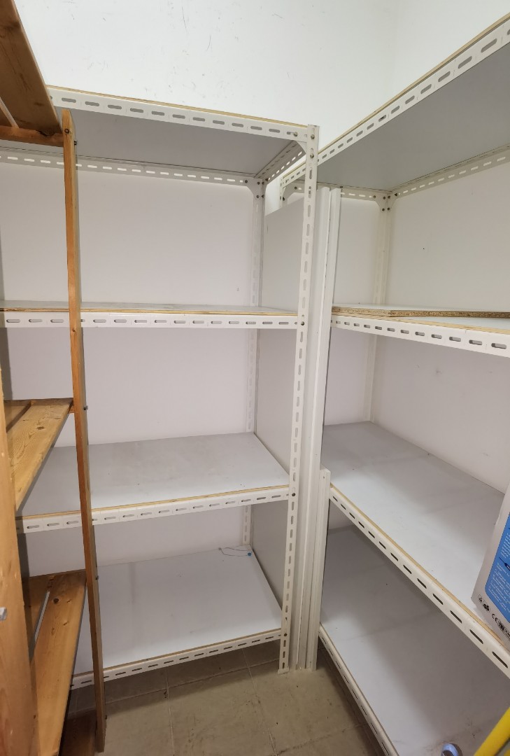 Storeroom metal rack, Furniture & Home Living, Furniture, Shelves ...
