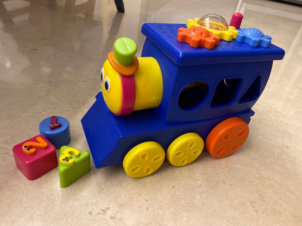 Train Shape Sorting Toy (With Sound), Hobbies & Toys, Toys & Games on ...