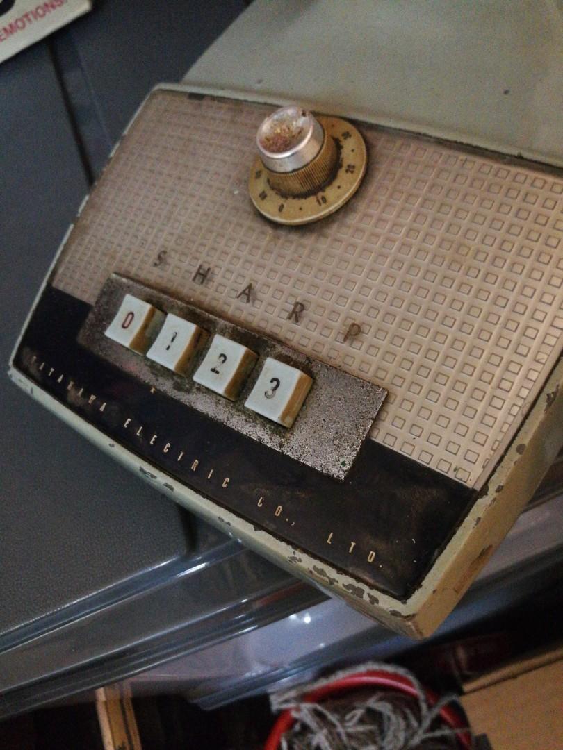 Vintage Sharp table fan, Japan, not functioning, Hobbies & Toys ...