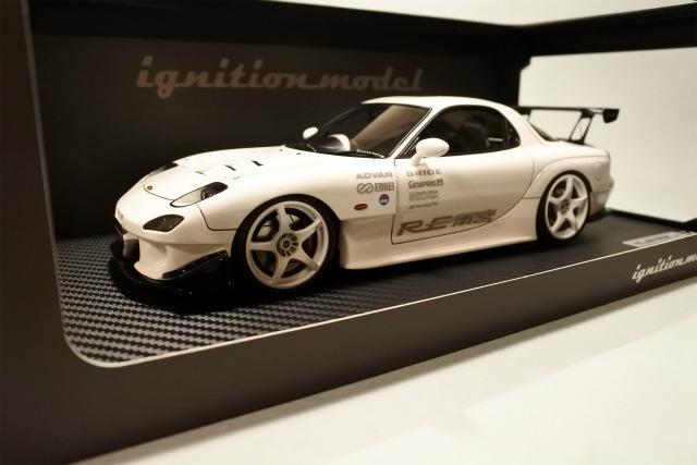 1:18 IGNITION MODEL MAZDA RX-7 (FD3S) RE AMEMIYA WHITE⁣, Hobbies & Toys, Toys & Games on Carousell