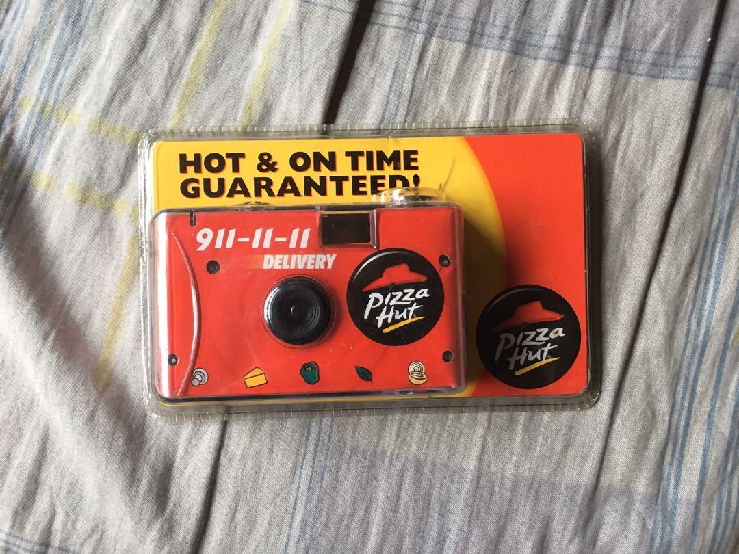 1990s Pizza Hut 35mm Film Camera, Photography, Cameras on Carousell